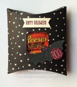 Bat Pillow Box - Stamping With Tracy