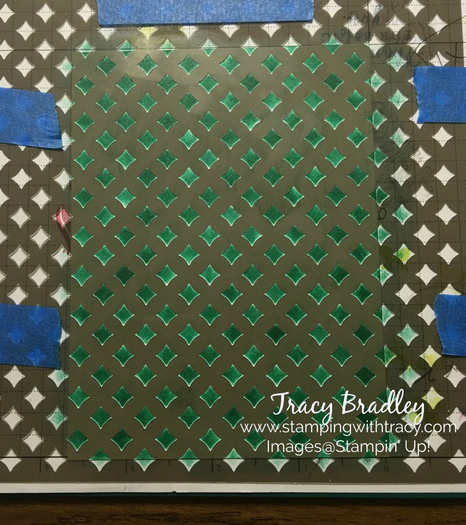 Pattern Party Decorative Masks Day 3 - Stamping With Tracy