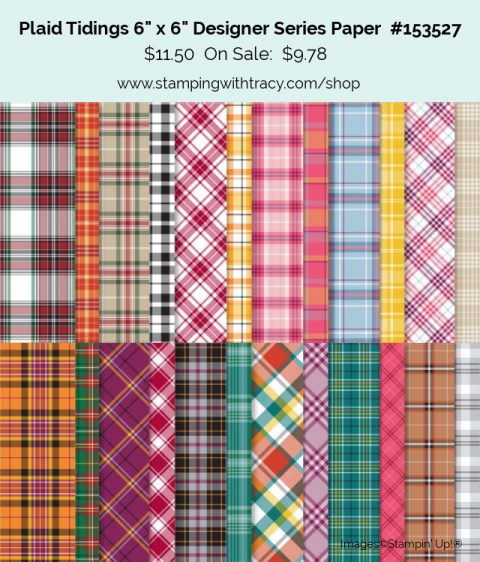 Designer Series Paper Sale Ends Tomorrow - Stamping With Tracy