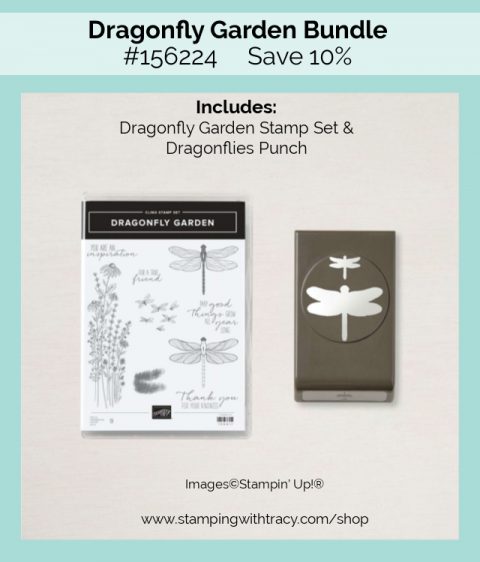 Stampin Up Dragonfly Garden Bundle Stamping With Tracy