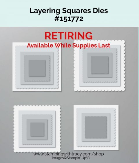 My Favorite Retiring Layering Dies - Stamping With Tracy