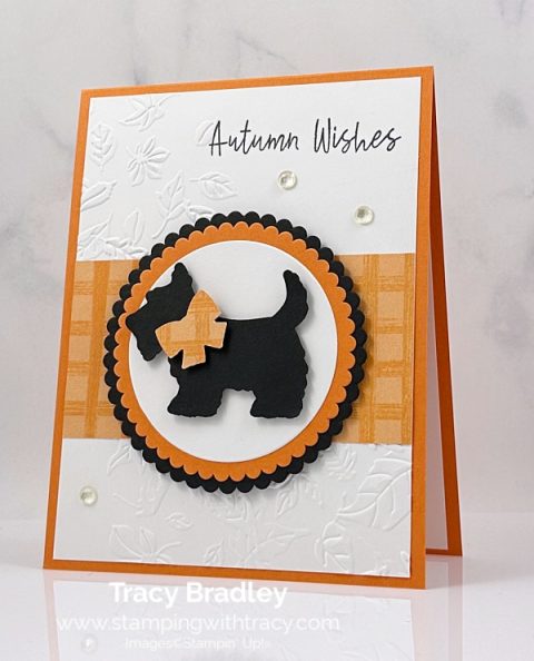 Stampin' Up! Scottie Dog Punch - Stamping With Tracy
