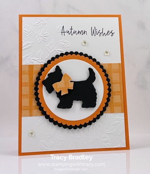 Stampin' Up! Scottie Dog Punch - Stamping With Tracy