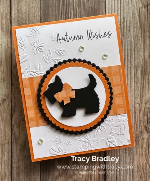 Stampin' Up! Scottie Dog Punch - Stamping With Tracy