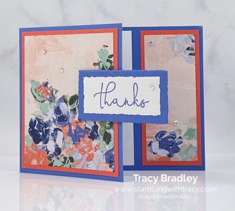 Stampin' Up! Deckled Rectangles Dies - Stamping With Tracy