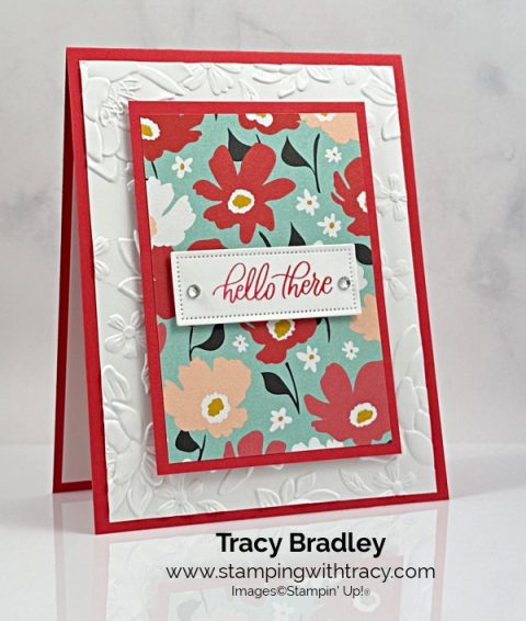 Stampin' Up! Sunny Days Designer Series Paper - Stamping With Tracy