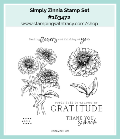 Stampin' Up! Simply Zinnia - Stamping With Tracy