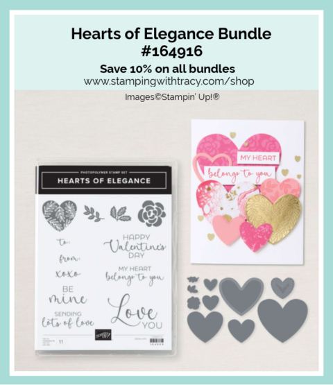 Stampin' Up! Hearts of Elegance Bundle - Stamping With Tracy