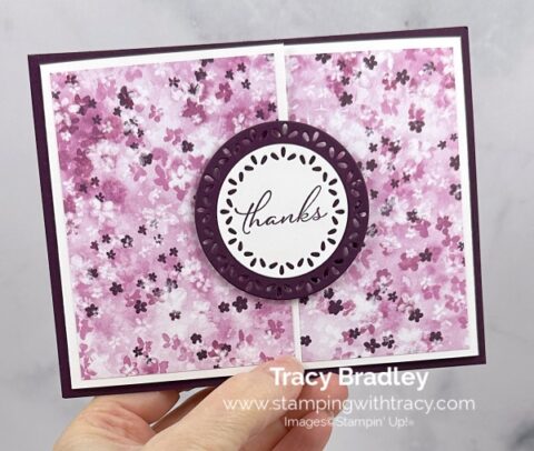 Stampin' Up! Bloom Impressions Designer Series Paper - Stamping With Tracy
