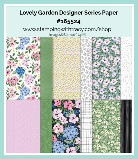 New Online Exclusive Lovely Garden Designer Series Paper - Stamping ...