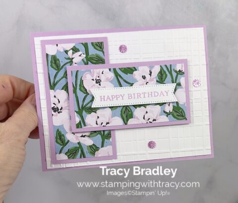 Forever Plaid 3D Embossing Folder - Stamping With Tracy