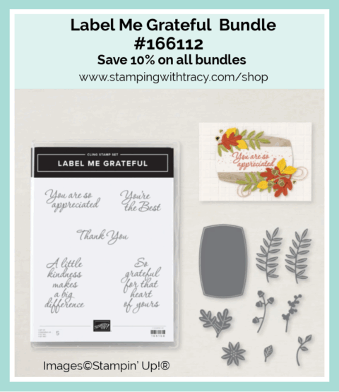 Label Me Grateful Bundle - Stamping With Tracy